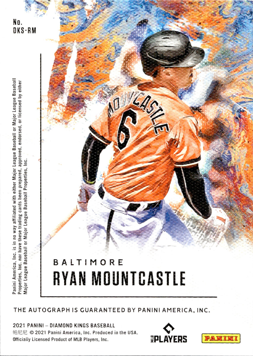 2021 Ryan Mountcastle Panini Diamond Kings ROOKIE DK SIGNATURES HOLO G