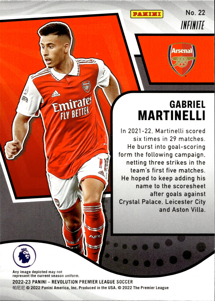 2022-23 Gabriel Martinelli Panini Revolution Premier League INFINITE