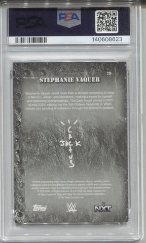 2025 Stephanie Vaquer Topps Chrome x Cactus Jack YELLOW MINI DIAMOND R
