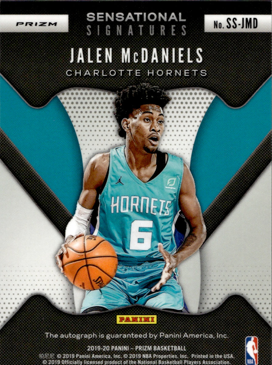 2019-20 Jalen Mcdaniels Panini Prizm SENSATIONAL SIGNATURES CHOICE ROO