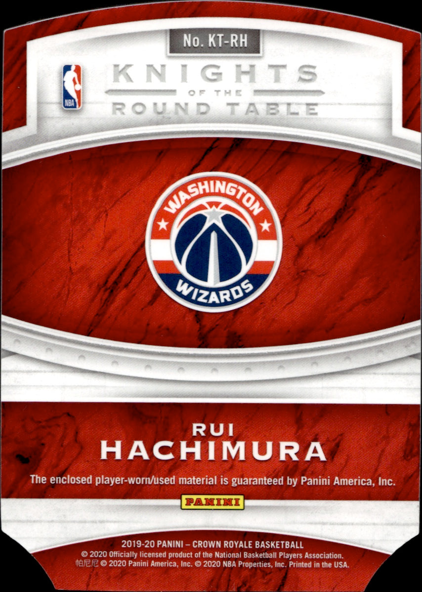 2019-20 Rui Hachimura Panini Crown Royale KNIGHTS OF THE ROUND TABLE R