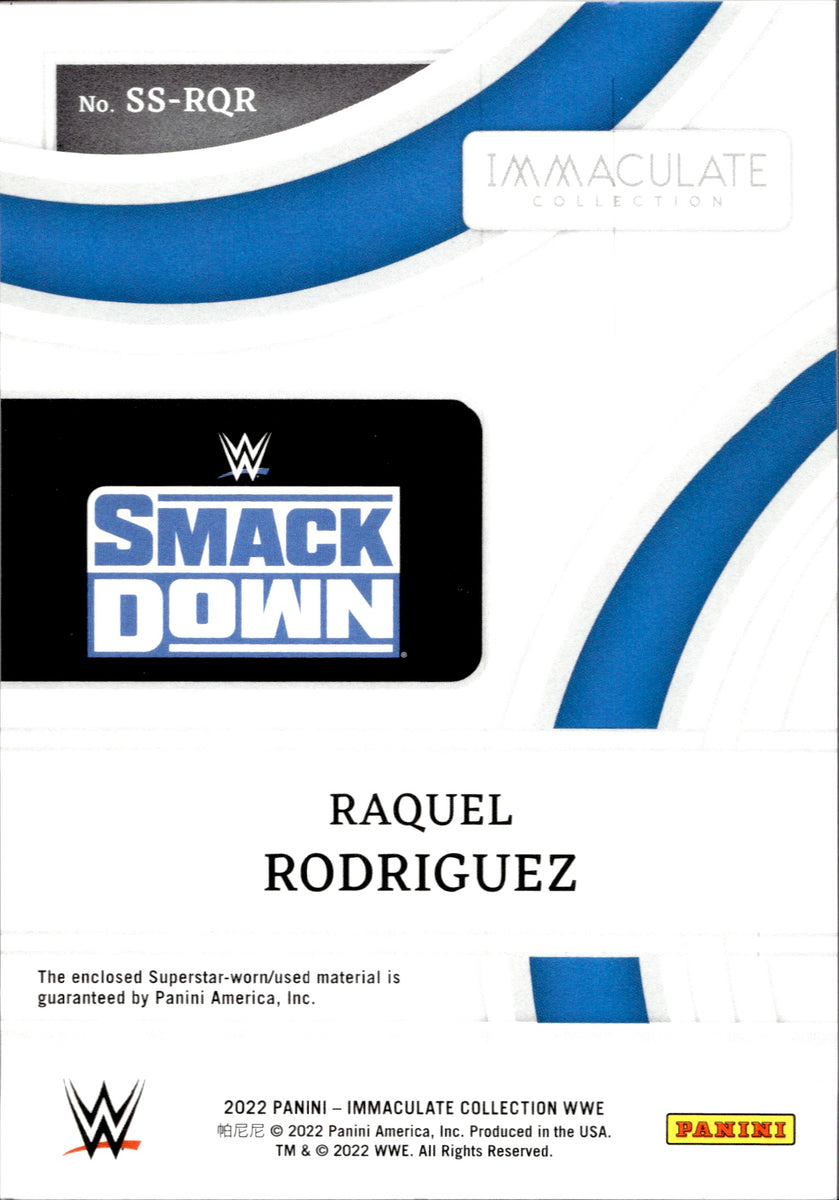 2022 Raquel Rodriguez Panini Immaculate WWE SUPERSTAR SWATCHES SHIRT 5