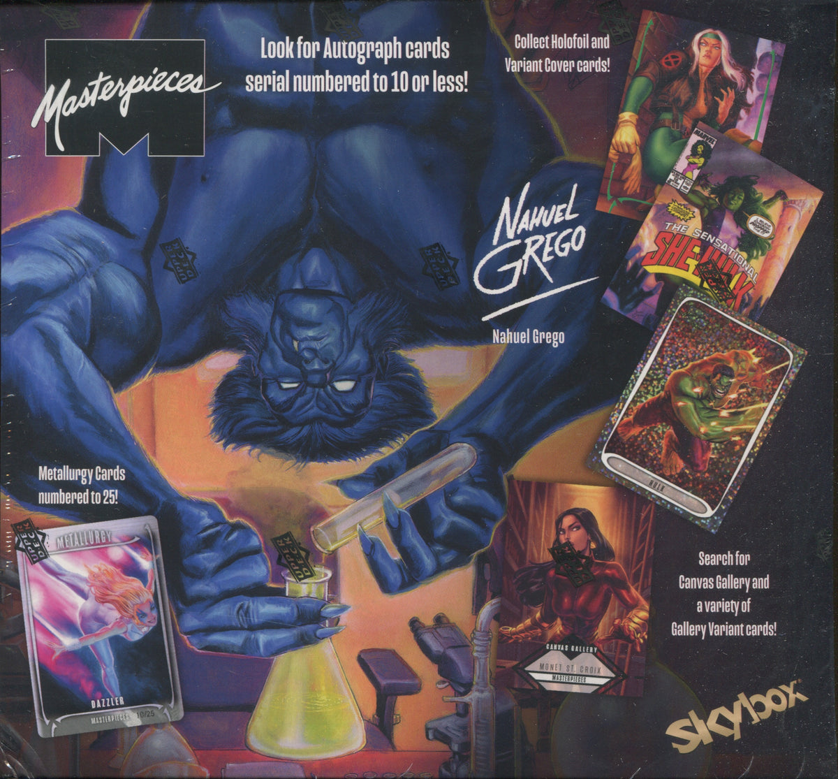 2024 Upper Deck Marvel Masterpieces Nahuel Grego Hobby Box