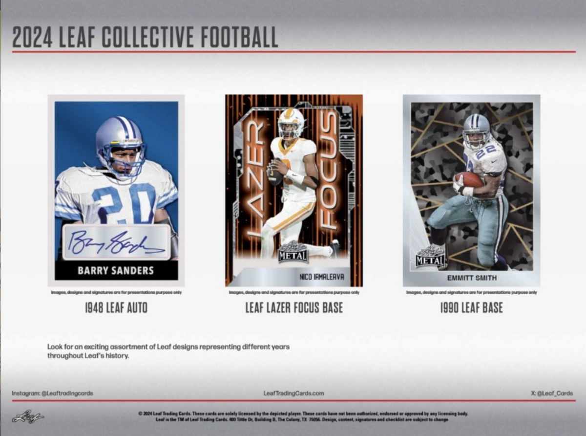 2024 Leaf Collective Football Hobby, Box