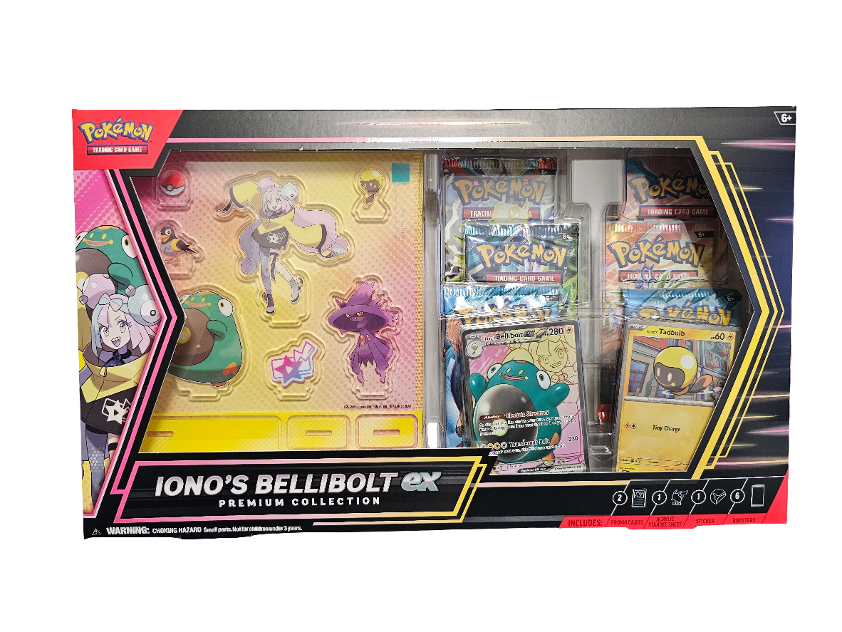 Pokemon Iono's Bellibolt EX, Premium Collection Box