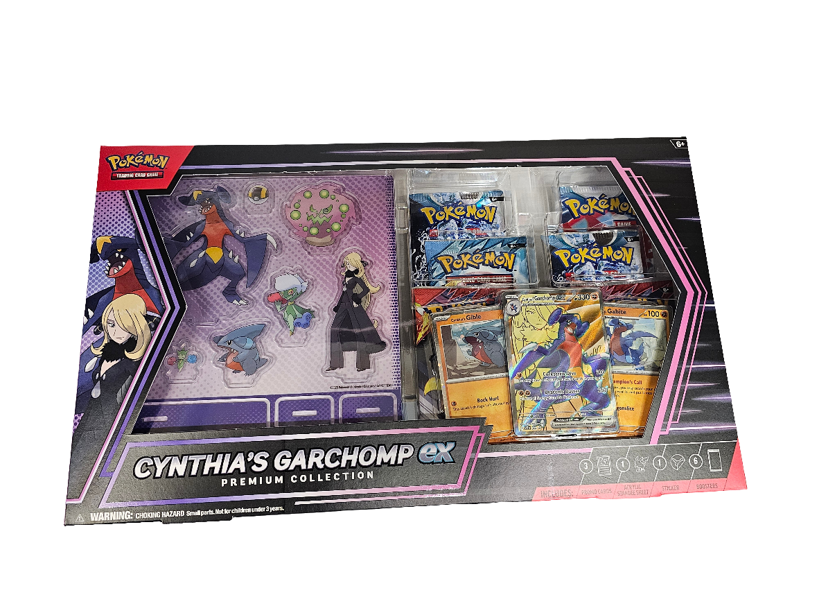 Pokemon Cynthia's Garchomp EX, Premium Collection Box