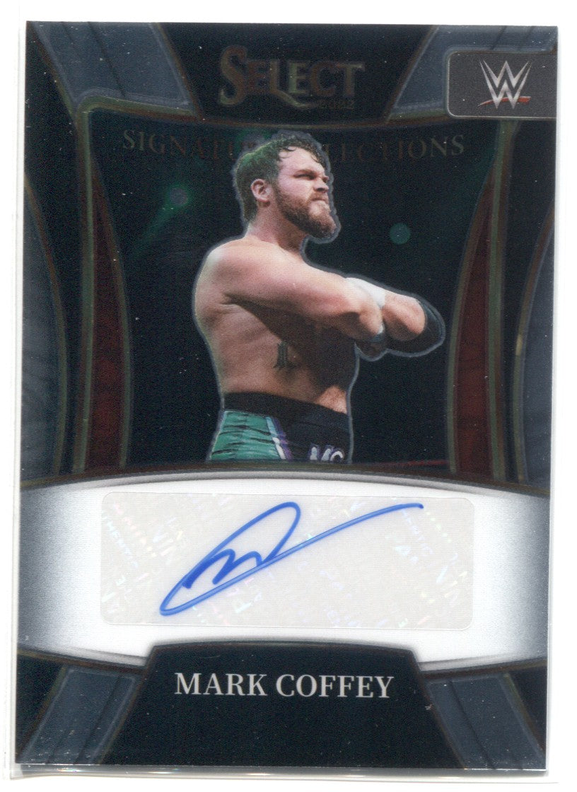 2022 Mark Coffey Panini WWE Select SIGNATURE SELECTIONS AUTO AUTOGRAPH