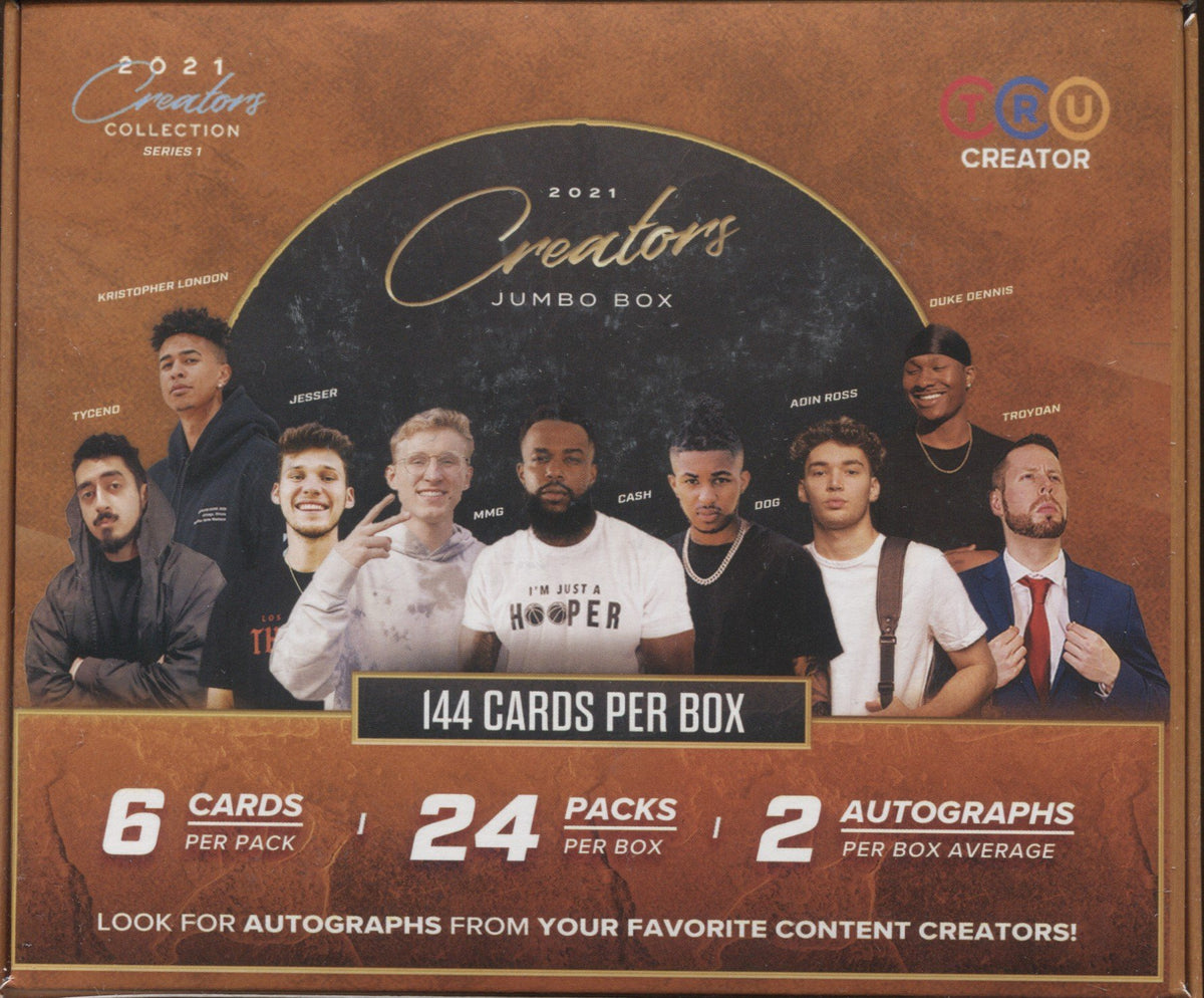 *LAST CASE* 2021 TruCreator Creators Collection Series 1, 10 Jumbo Box